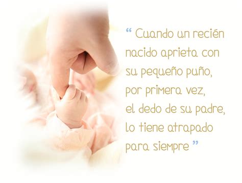 Frase célebre sobre padre e hijo Futuro papá Papá primerizo Frases