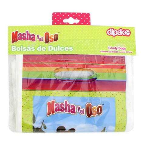 Bolsa De Dulces Dipak Masha Y El Oso 25 Pzas Walmart