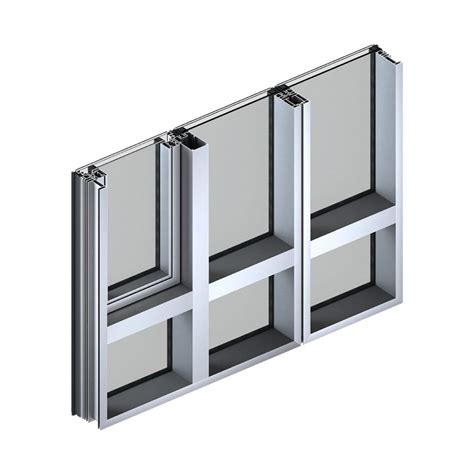 Fachada cortina em painéis UCW 72 DB INTERAL CUHADAROGLU METAL