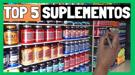 TOP 5 MEJORES SUPLEMENTOS PARA AUMENTAR MASA MUSCULAR YouTube