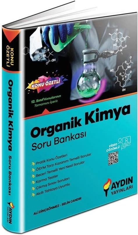 Aydın Yayınları TYT AYT 12 Sınıf Organik Kimya Konu Özetli Soru
