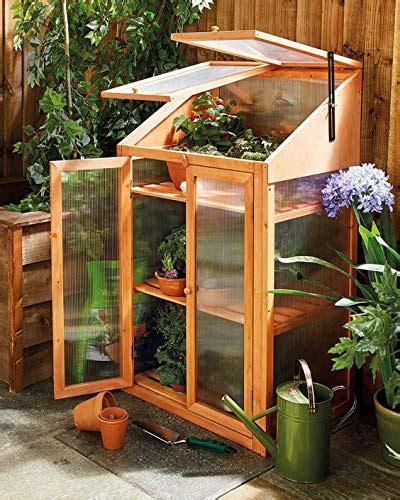 Buy Raxter Tier Garden Wooden Greenhouse Cold Frame With
