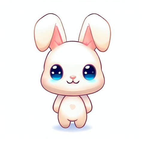 Premium AI Image Cute Cartoon Bunny