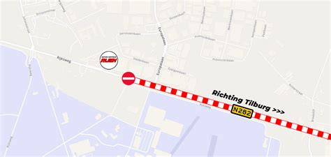 WEGAFSLUITING Motor Centrum Rijen