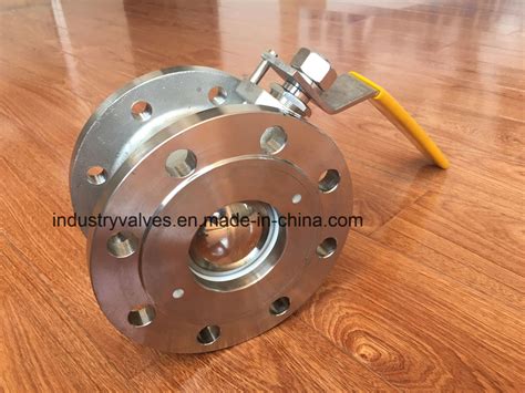 Pn Stainless Steel Soft Seat Wafer Ball Valve Wafer Ball Valve And