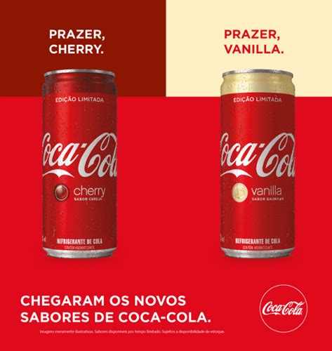 Atoupeira Novos Sabores De Coca Cola Chegam Ao Brasil