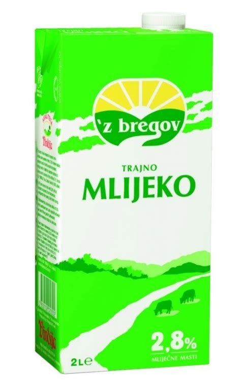Trajno Mlijeko 2 8 Ili 0 9 M M Z Bregov 2 L Plodine Akcija
