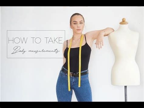 How To Take Body Measurements For Women Bloopers Tijana