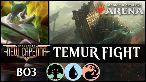 TEMUR FIGHT Street S Of New Capenna Standard MTG Arena Magic