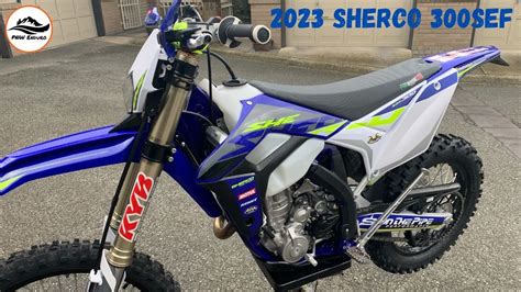 2023 Sherco 300SEF Factory Enduro Bike Build YouTube