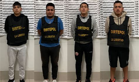 Trujillo Capturan A Delincuentes Que Extorsionaban A Due O De Poller A