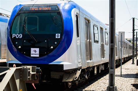 Metrô SP recebe primeiro novo trem da Linha 5 Lilás