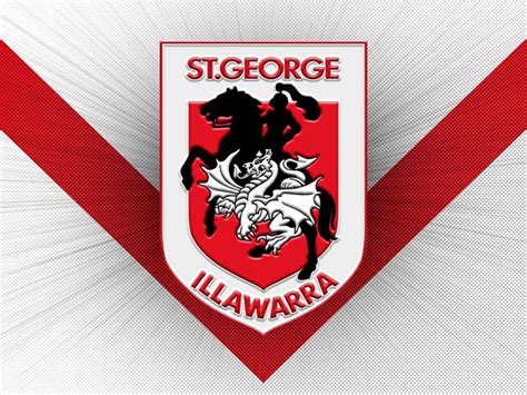 St George Illawarra Dragons 2 St Geroge Football Centerpieces George