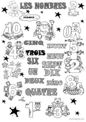 Nombres Fran Ais Fle Fiches Pedagogiques Pdf Doc