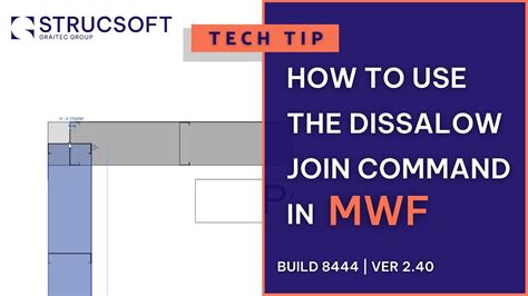 How To Use The Disallow Join Command Revit Framing Software YouTube