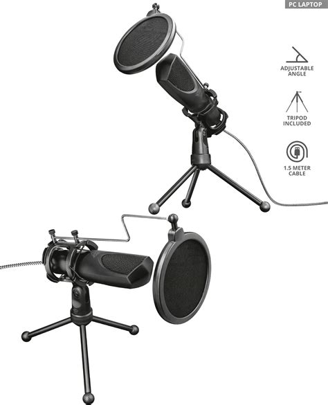 MICROFONO USB TRUST GXT 232 MANTIS Gameplanet