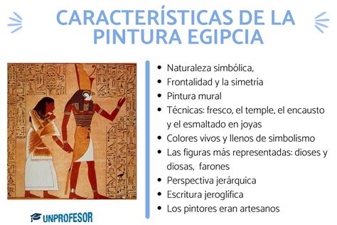 11 características de la PINTURA egipcia