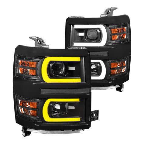 Anzo Chevy Silverado With Factory Halogen Headlights Plank