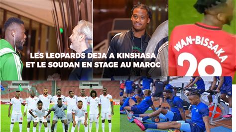 6e J CAN 2024 Sébastien Desabre avec les léopards au travail à Kin et