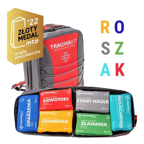 Trauma Kit apteczka modułowa w plecaku Apteczkarnia pl