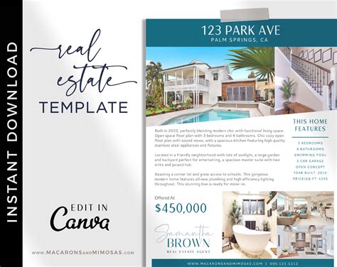 Commercial Real Estate Flyer Editable In Canva