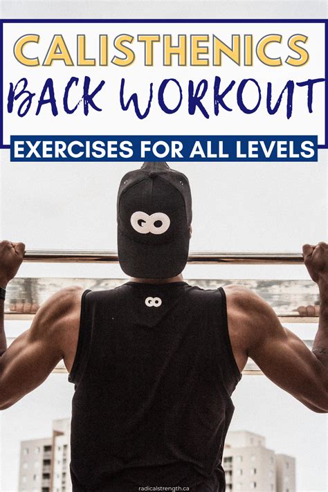 Calisthenics Workout Plan For Beginners To Advanced To Focus On The