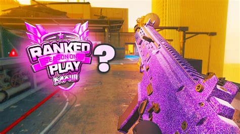I Will HIT IRIDESCENT In SEASON 2 Ranked Play MW3 Season 1 Ranked
