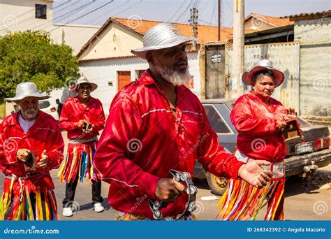 Congadas A Typical Brazilian Religious And Folk Festival Editorial