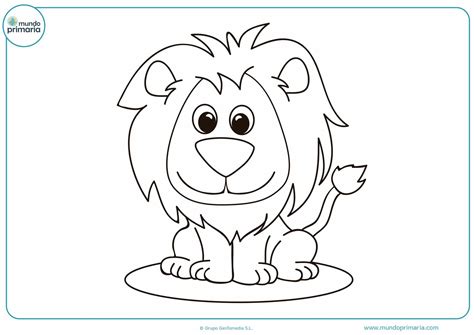 Dibujos De Leones Para Colorear A L Piz O Como Quieras Mundo Primaria