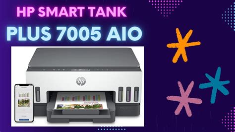 HP Smart Tank Plus 7005 AiO Stampante Multifunzione A4 Con Serbatoio