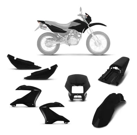 Kit Peças Carenagem Bros 150 Pro Tork Exelente Qualidade Frete grátis