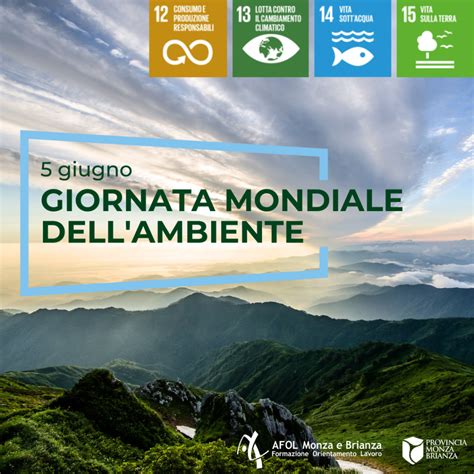 Giornata Mondiale Dellambiente Afol Monza Brianza