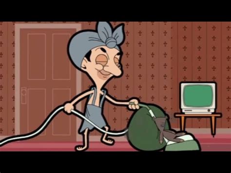 Mr Bean Time For Spring Cleaning English ESL Video Lessons
