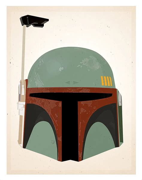 Jango Fett Helmet Art