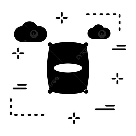 Vector Icono De Cemento PNG Antecedentes Bolsa De Cemento Icono De