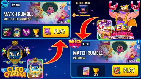 Match Rumble 100 Player Multiplier Madness Super Sized Match Rumble 10
