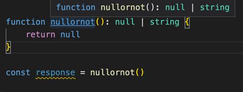 node js typescript not reading null when returning stack overflow