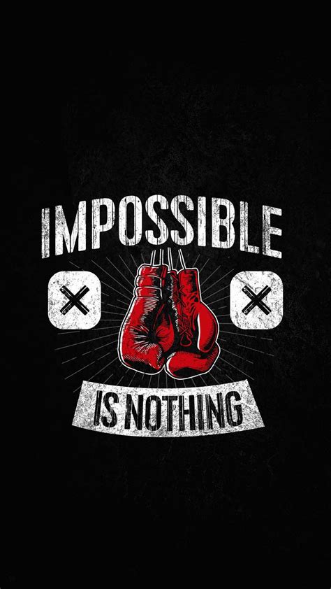 Impossible Is Nothing IPhone Wallpaper HD IPhone Wallpapers IPhone