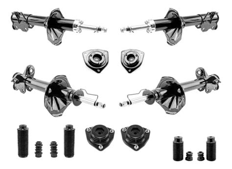 Kit Amortiguadores Gas Bases Cubrepolvos Tsuru Gs Meses Sin