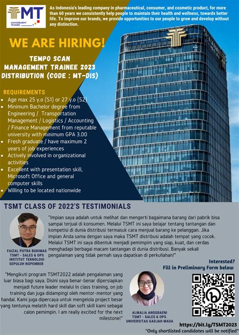 Pt Tempo Scan Pacific Tbk Portal Alumni Universitas Gadjah Mada