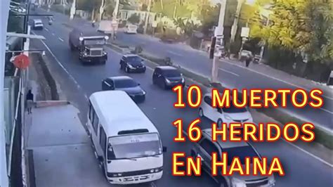 Patana Choca Por Atras A Un Autobus De Pasajeros En Haina Deja