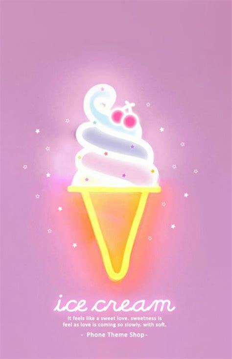 Kawaii Ice Cream Cute Pink Ice Cream Hd Phone Wallpaper Peakpx