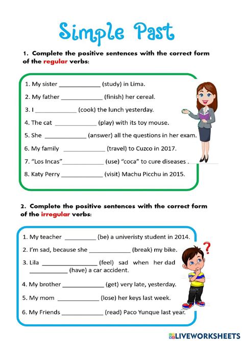 Page Not Found Regular And Irregular Verbs Simple Past Tense