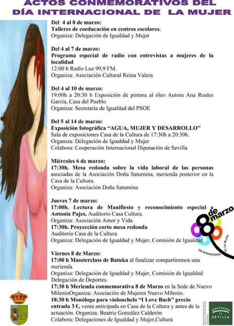 Actos Conmemorativos Día Internacional de la Mujer 2013