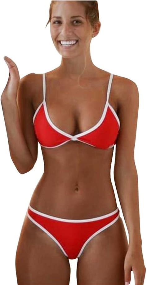 OSYARD Damen Tankinis Bikinis Bademode Frauen Bikini Set Push Up