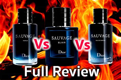 Dior Sauvage Elixir Vs Parfum Vs Edp Vs Edt Viora London