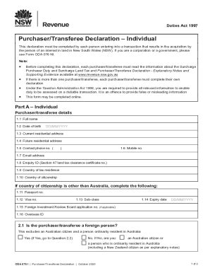 Fillable Online FORM A STATUTORY DECLARATION OF ASSETS LIABILITIES AND