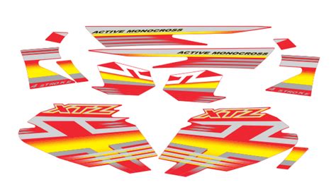 Xtz Tipo Original Modelo Amarilla Calcas Monkey