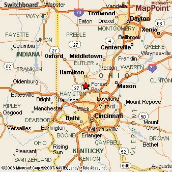 Where Is Fairfield Ohio See Area Map More