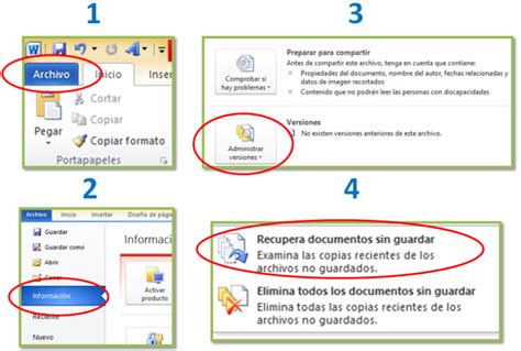 Cómo recuperar archivos de Word que no han sido guardados 2024